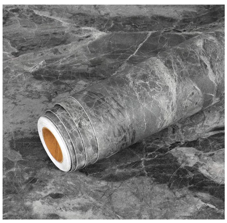 Text Concrete Wallpaper Peel and Stick Mural Cement Wall Paper Roll for ...