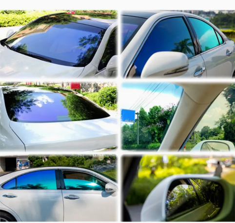 Blue Chameleon VLT Tint] Upgrade Your Ride with 1pc of Blue Chameleon ...